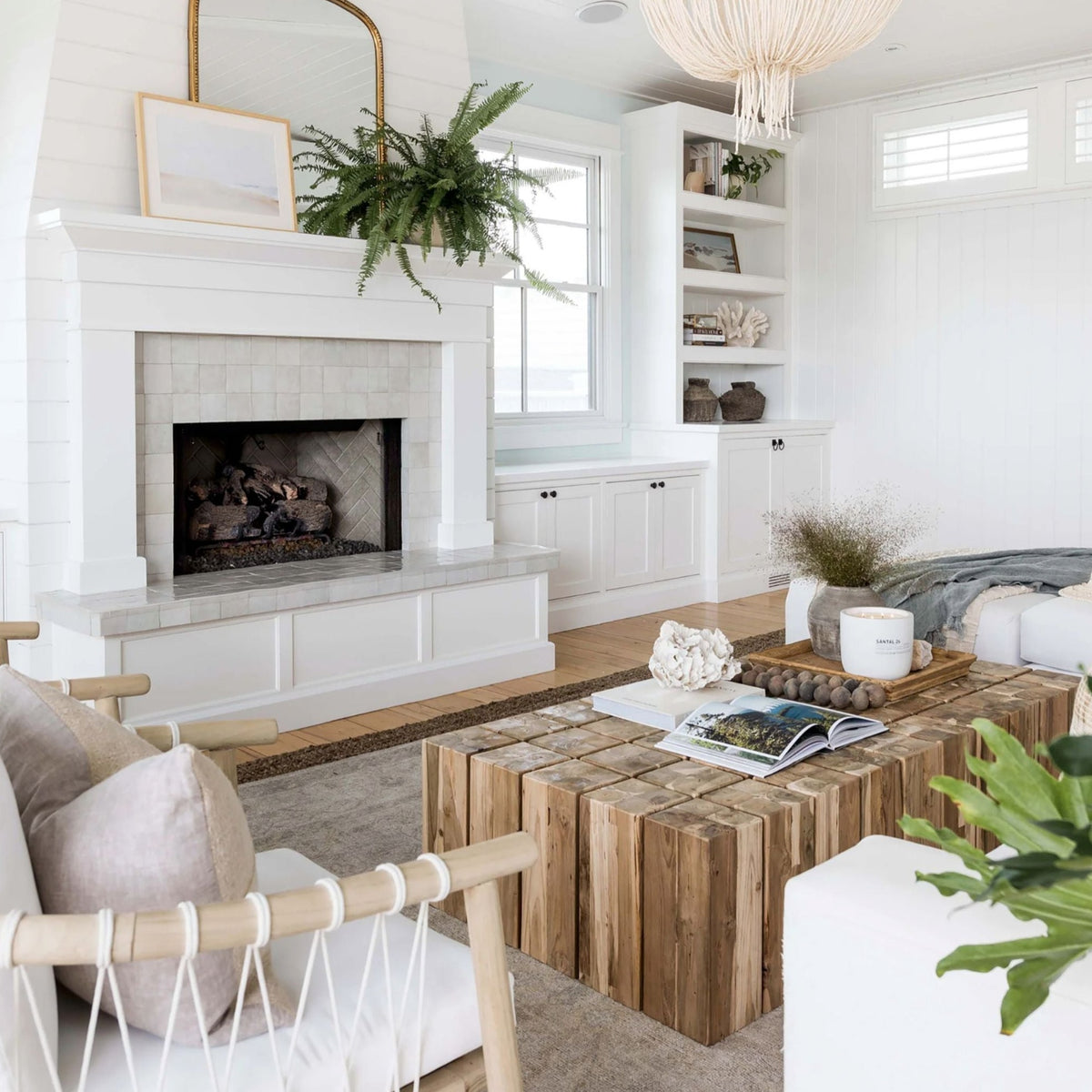 Uniqwa Hamali Block Coffee Table - Natural – Jarvis + Jarvis Home