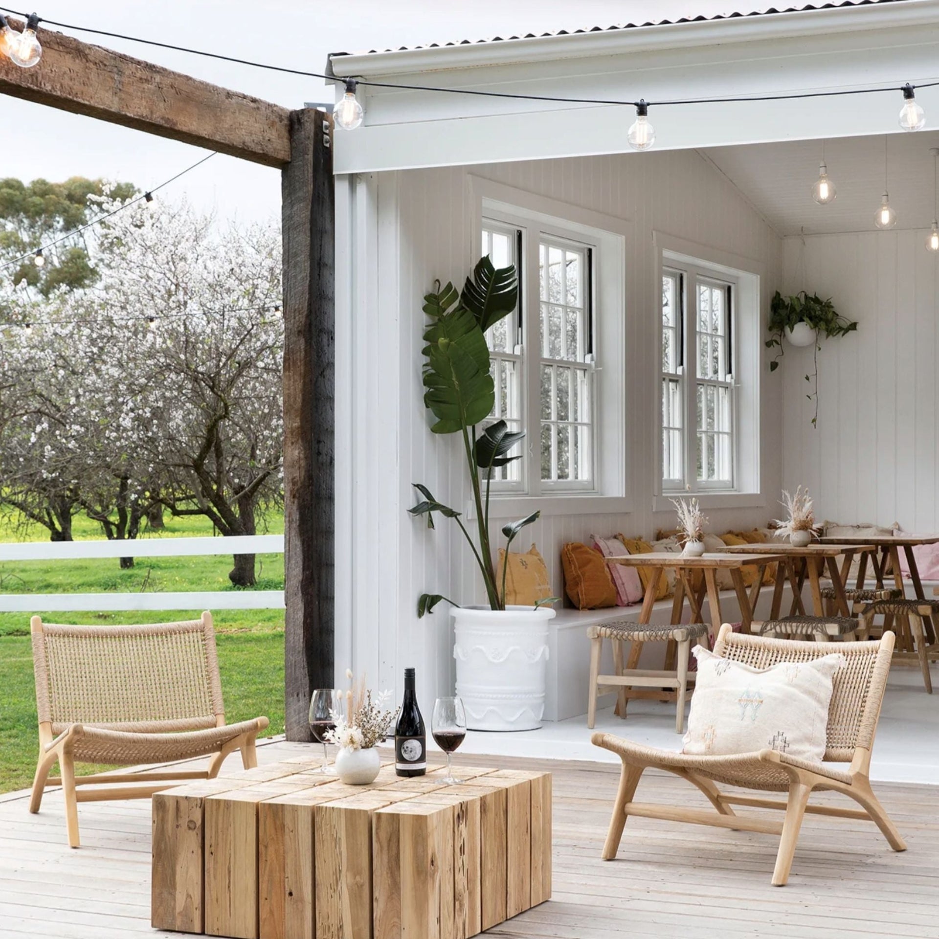 Uniqwa Hamali Block Coffee Table - Natural – Jarvis + Jarvis Home