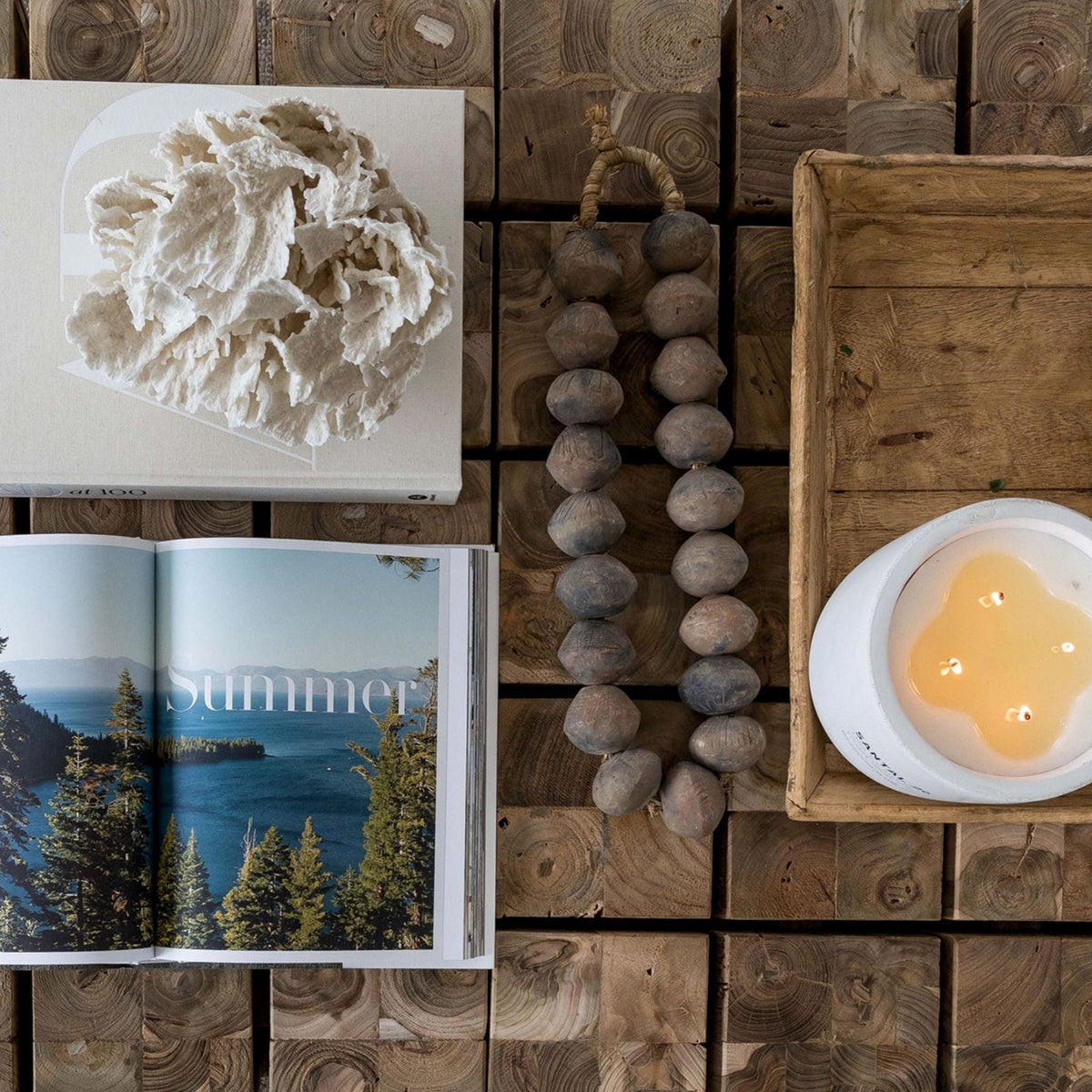 Uniqwa Hamali Block Coffee Table - Natural – Jarvis + Jarvis Home