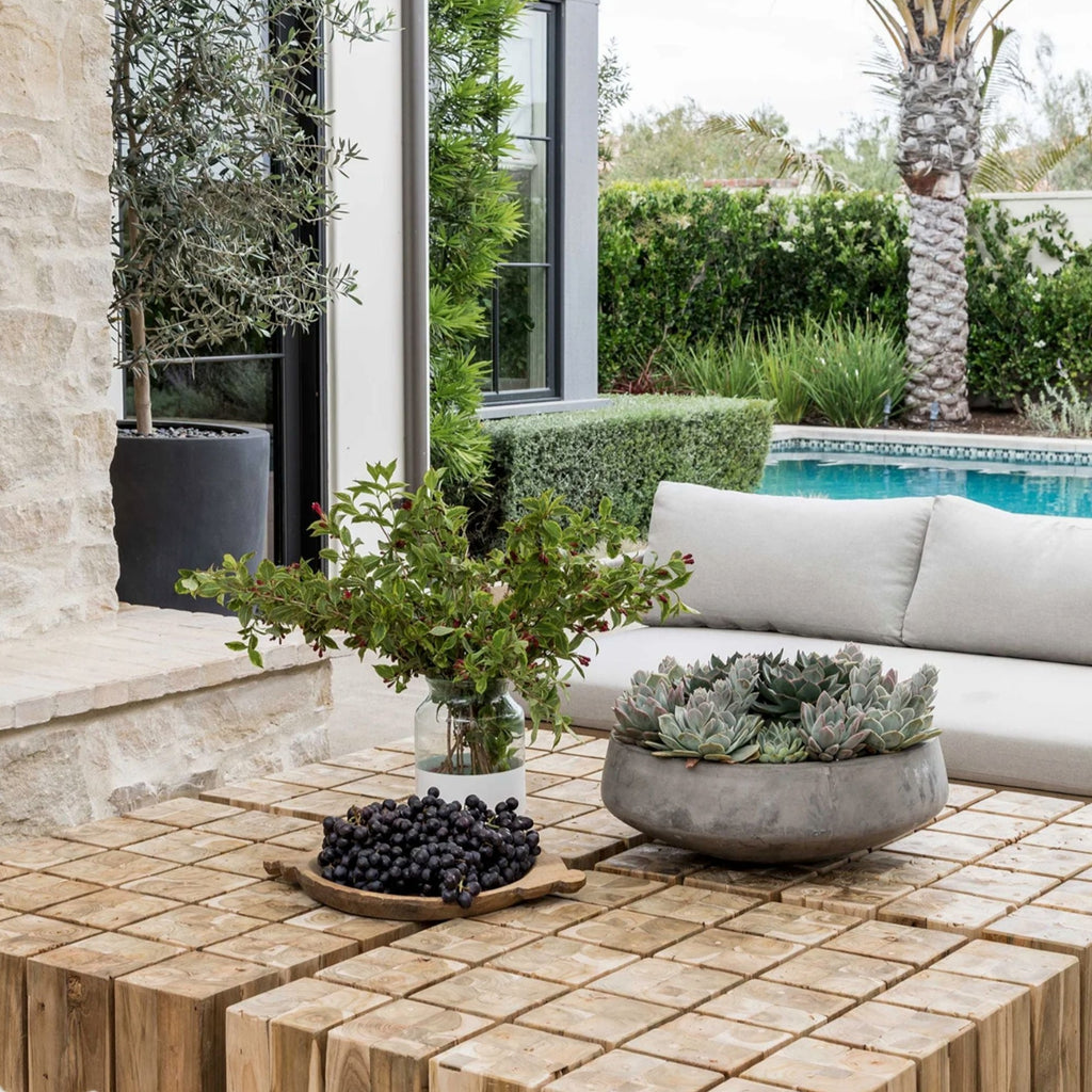 Uniqwa Hamali Block Coffee Table - Natural – Jarvis + Jarvis Home