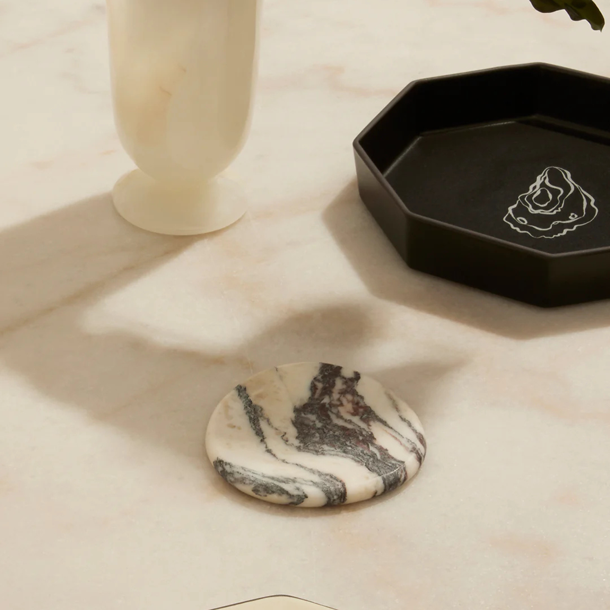 Stone Coaster Set - Calacatta Viola – Jarvis + Jarvis Home