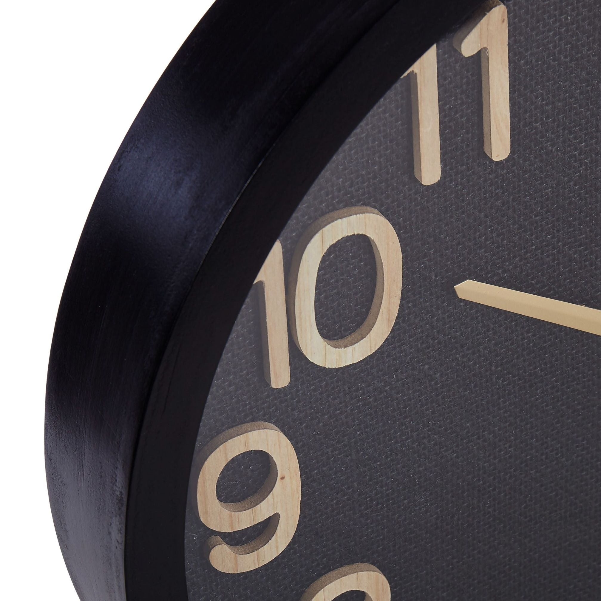 Cuneen Wall Clock Black – Jarvis + Jarvis Home