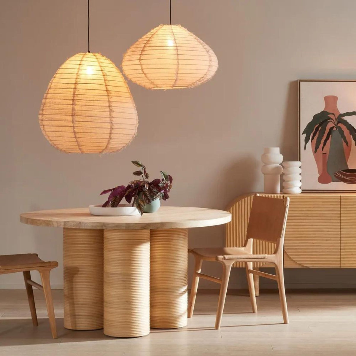 Nancy Linen Shade - Natural – Jarvis + Jarvis Home
