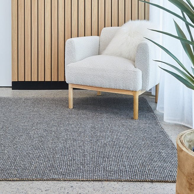 Atlantic Wool/Jute Rug - Grey – Jarvis + Jarvis Home