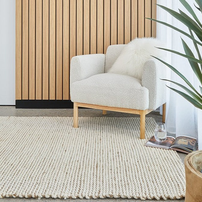 Inlet Hand-loomed Rug - Cream – Jarvis + Jarvis Home