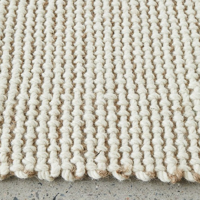 Inlet Hand-loomed Rug - Cream – Jarvis + Jarvis Home
