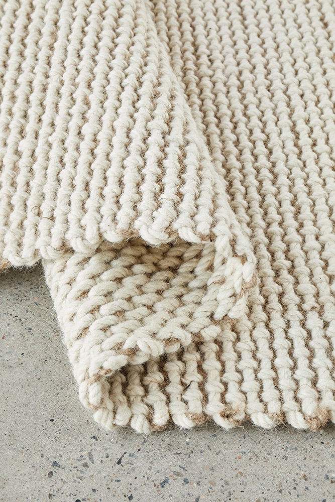 Inlet Hand-loomed Rug - Cream – Jarvis + Jarvis Home
