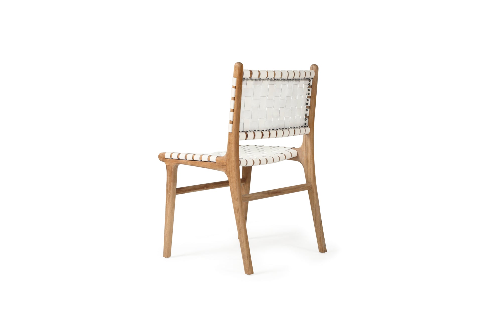 Paloma Woven Leather Dining Chair – Jarvis + Jarvis Home