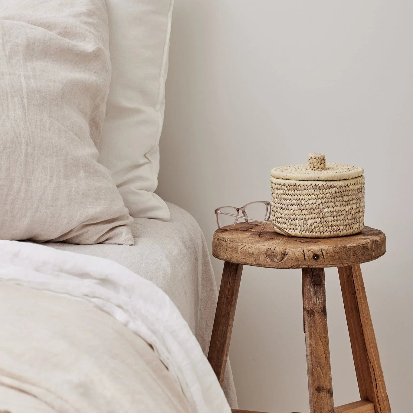 Buna Basket with Lid – Jarvis + Jarvis Home